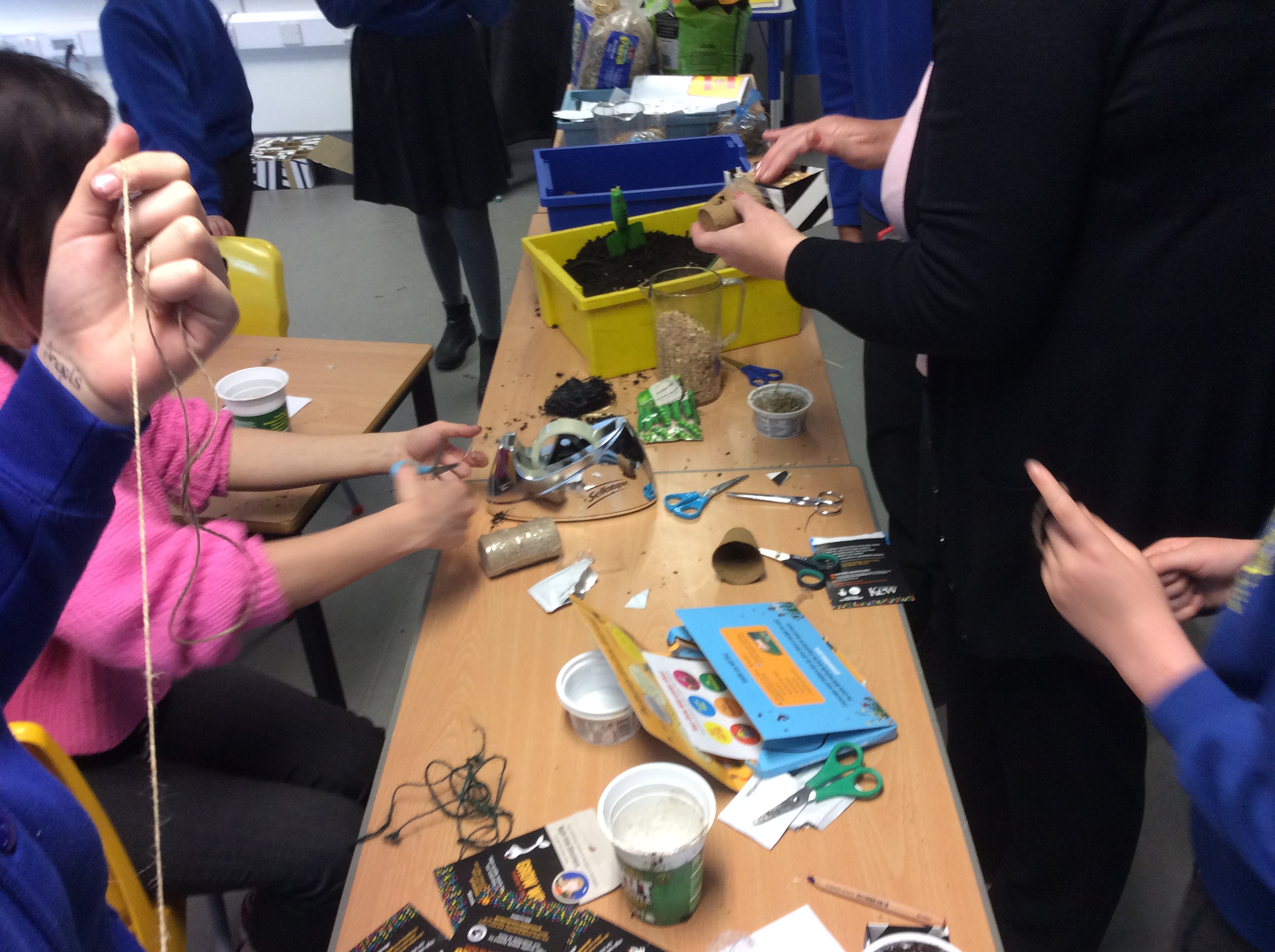 Eco Den are creating! – St David's R.C. Primary School